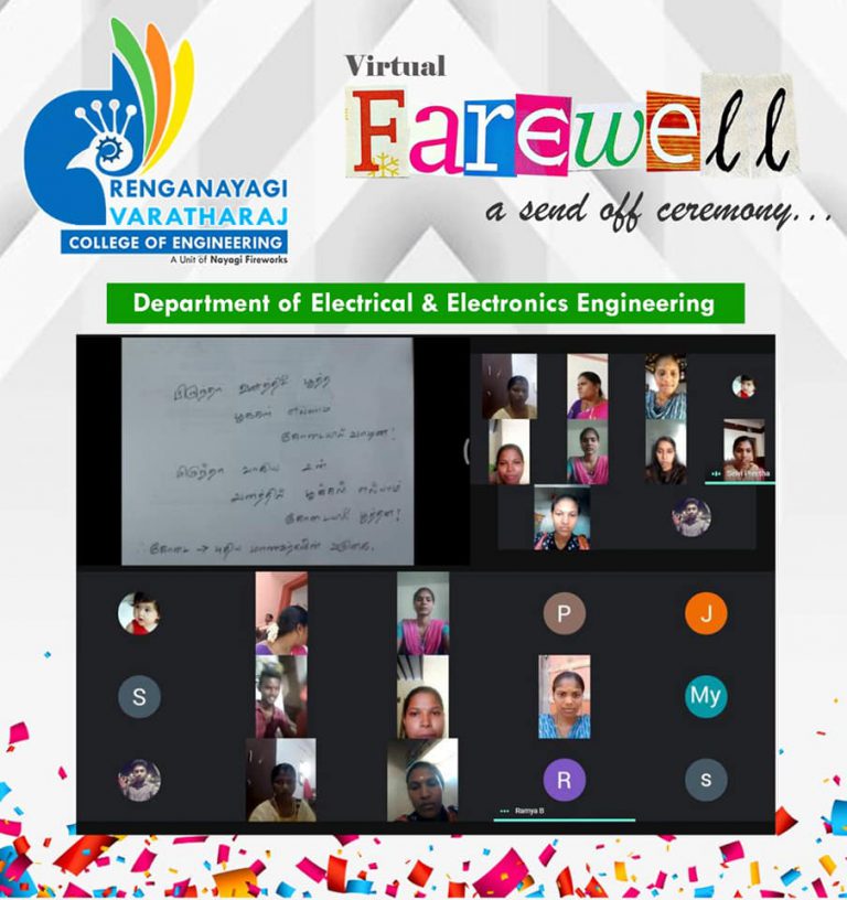 RVCE – A SEND OFF CEREMONY 2020 – RVCE