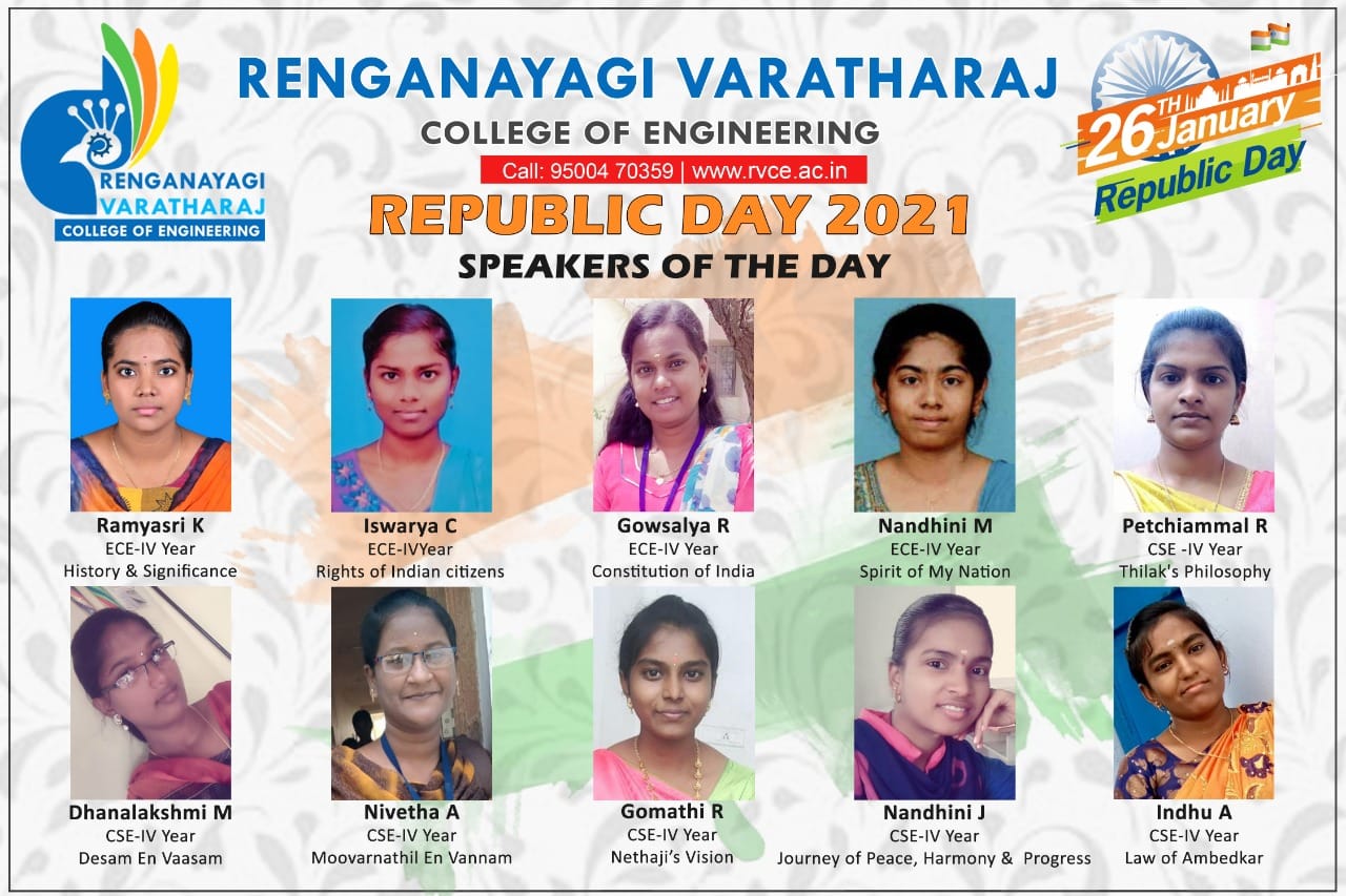 RVCE – Republic Day 2021 – RVCE
